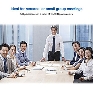 Tenveo Conference Room Camera Video conferencing System Bundle with Bluetooth Speaker for Business Meetings (3X Zoom VHD3U + A2000B)
