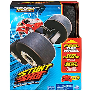 Air Hogs Super Soft, Stunt Shot Indoor Remote Control Car with Soft Wheels, Toys for Boys, Aged 5 and up