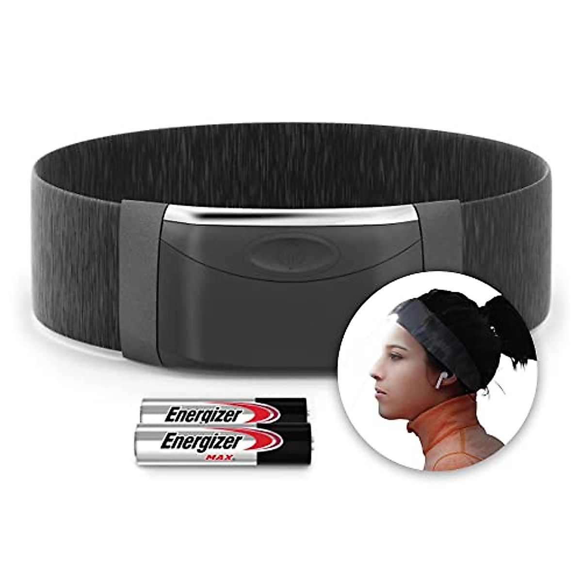 Energizer LED Headlamp Flashlight, Bright Headband Light Works as Running Lights for Runners