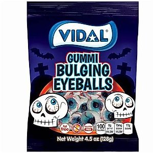 Gummi Bulging Eyeballs 4.5oz Peg Bag