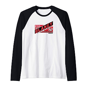 NASCAR - Ryan Blaney - Oil Can Raglan Baseball Tee