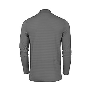 Mizuno Men's Athletic Eco 1/2 Zip, Quiet Shade, XX-Large