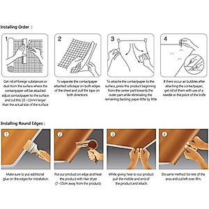 LIFAVOVY Upgrade Thickening Contact Paper Black Gold Damask Wall Paper 17.7 Inch x 32.8 FT Self Adhesive Peel and Stick Wallpaper for Kitchen Countertop Cabinet Furniture Bedroom Decor