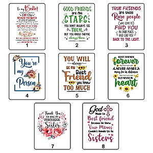 WAZONE Personalized Friendship Tumbler 40oz with Handle and Straw Travel Coffee Mug Best Friends Custom Names Birthday Christmas Thanksgiving Gifts for Soul Friend Besties Girls BFF