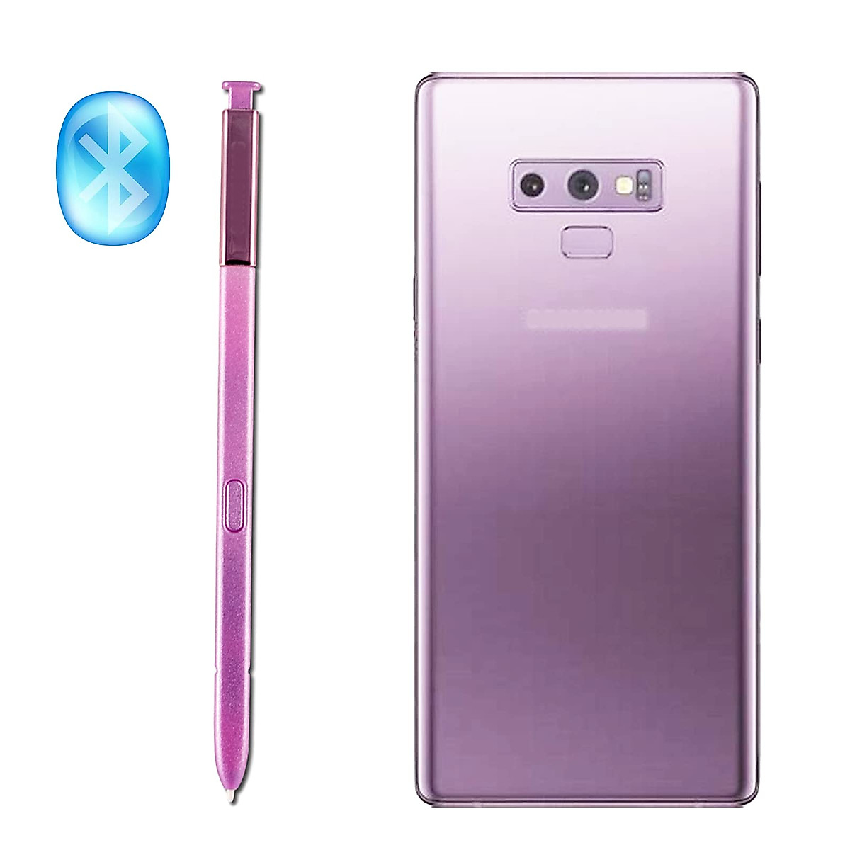 Galaxy Note 9 Stylus Pen with Bluetooth Replacement for Samsung Galaxy Note 9 Note9 N960 SM-N960F SM-N960 Note 9 5G S Pen(Lavender Purple)