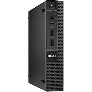DELL OptiPlex 3020 Micro Desktop, Intel Core i5-4570S, 8GB RAM, 256GB SSD - 80101289214 (Renewed)