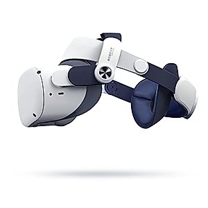 BOBOVR M2 Plus Head Strap,Compatible with Meta Quest 2,Enhanced Comfort and Reduce Facial Stress,VR Accessories（M2 Upgrade）