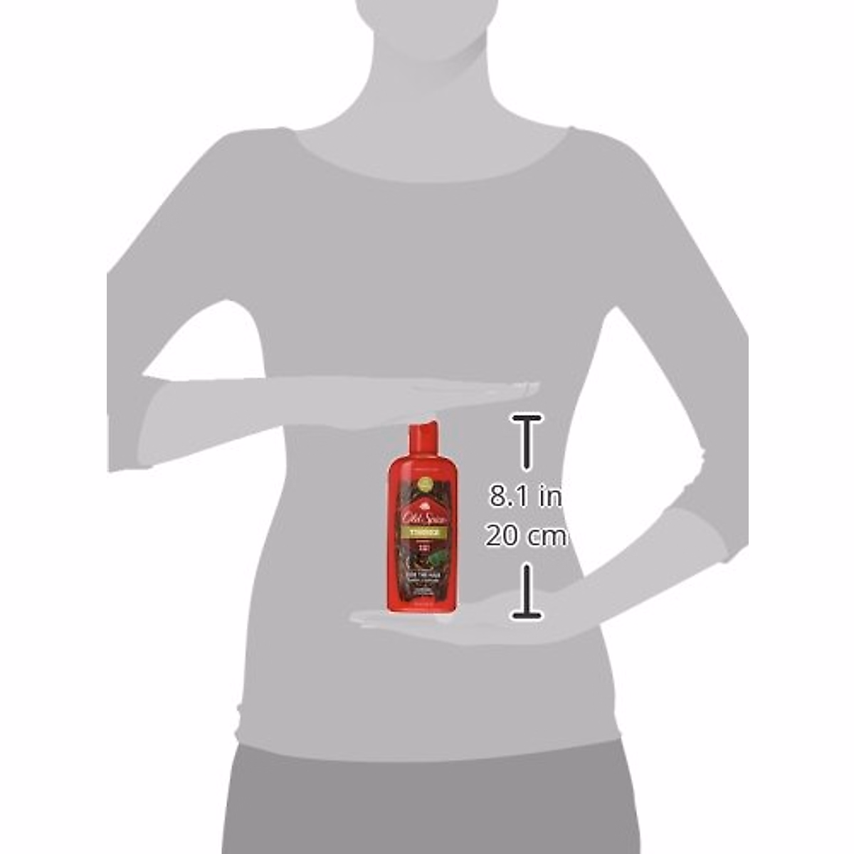 Old Spice Timber with Mint 2 in 1 Shampoo and Conditioner 12 Fl Oz