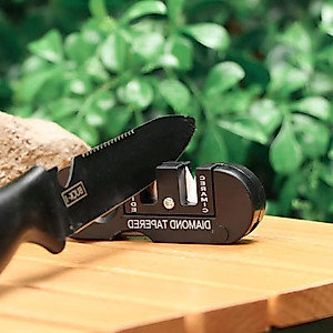 🍀 AIUSD Clearance 🍀, Outdoor Pocket Folding Knifes Sharpener Ceramic Carbide Diamond Tapered Tools