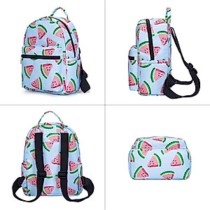 Cute 10 inch mini pack bag backpack for grils children and adult (watermelon)