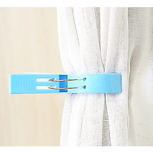 HLLMX 8 PCS Plastic Clip Cloth Clip Towel Clip Chair Clip Prevents Towel, Clothes and Quilt from Blowing Away