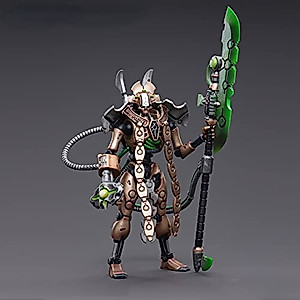 Pipigirl JoyToy × Warhammer Genuine License 1/18 Soldier, 4inch Army Military Extreme Warrior Models Action Figures Kits (Necrons Szarekhan Dynasty Overlord)