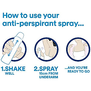 Dove Original Aerosol AntiPerspirant Deodorant 150ml Pack of 3