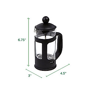 Mind Reader French Press Coffee & Tea Maker 27 oz, Glass