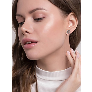 2 Pcs Ear Gauges for Women Men Stretchers Earrings Floral Hollow Ear Tunnels Boho Ear Expander Piercing Gauge Plug Earrings Body Jewelry(16 mm)