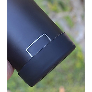 One MissionX Protective Silicone Boot Sleeve Compatible with YETI 46oz 36oz 26oz 18oz 12oz Water Bottles, Anti-Slip Bottom Cover, BPA FREE (Black, Fits 36 oz Bottle)