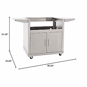 Blaze Grill Cart for 32-Inch 4-Burner Gas Grill - BLZ-4-CART-SC