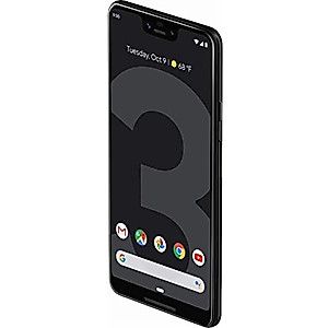 Google Pixel 3 XL 64GB Unlocked GSM & CDMA 4G LTE Android Phone w/ 12.2MP Rear & Dual 8MP Front Camera - Just Black (Renewed)
