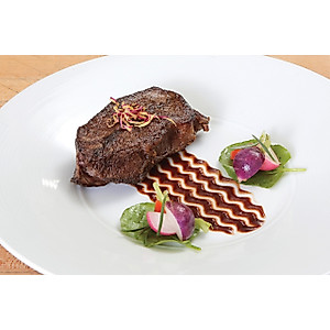 Mercer Culinary Silicone Round Arch Plating Wedge, 5mm, Gray