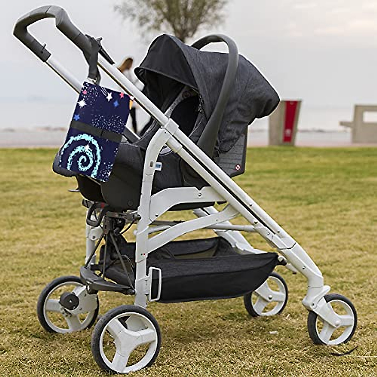 Baby Changing Pad, Space Galaxy Constellation Portable Diaper Bag Mat, Foldable Travel Changing Mat for Infants Newborns