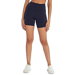 Marika Womens Linnette High Waist Tummy Control Short, Midnight Blue, X-Large US