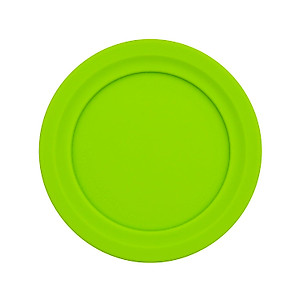 CXQ Replacement Silicone Lids and Sleeves, Compatible with Container of Ninja Creami Ice Cream Maker, Model: NC301, NC300, NC299AMZ Series. (Pink/Yellow/Blue/Green)