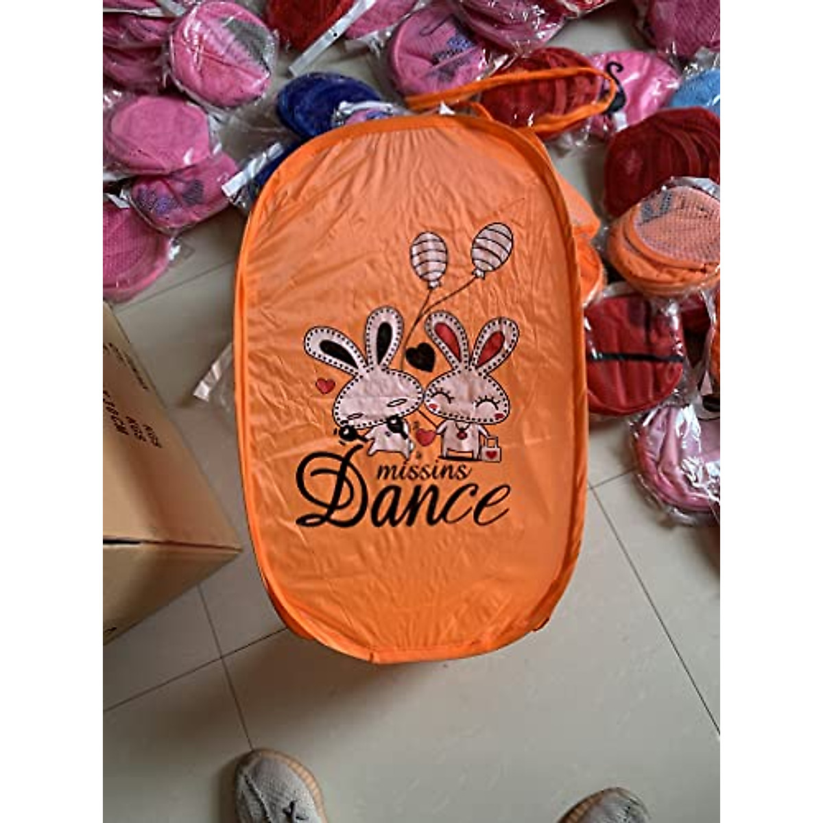 3PCS Mesh Popup Hamper-Foldable Lightweight Basket for Washing-Durable Clothing Storage for Kids Room,Students College Dorm,Home,Travel and Camping-Pop-up Clothes Hamper（Match 7）