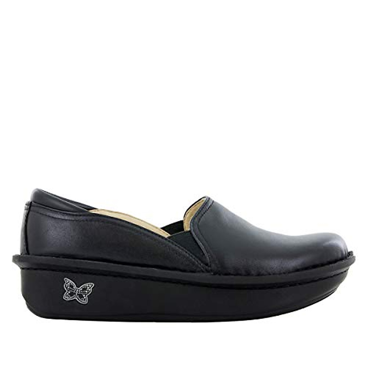 Alegria Debra Womens Pro Shoe Black Nappa 7 W US