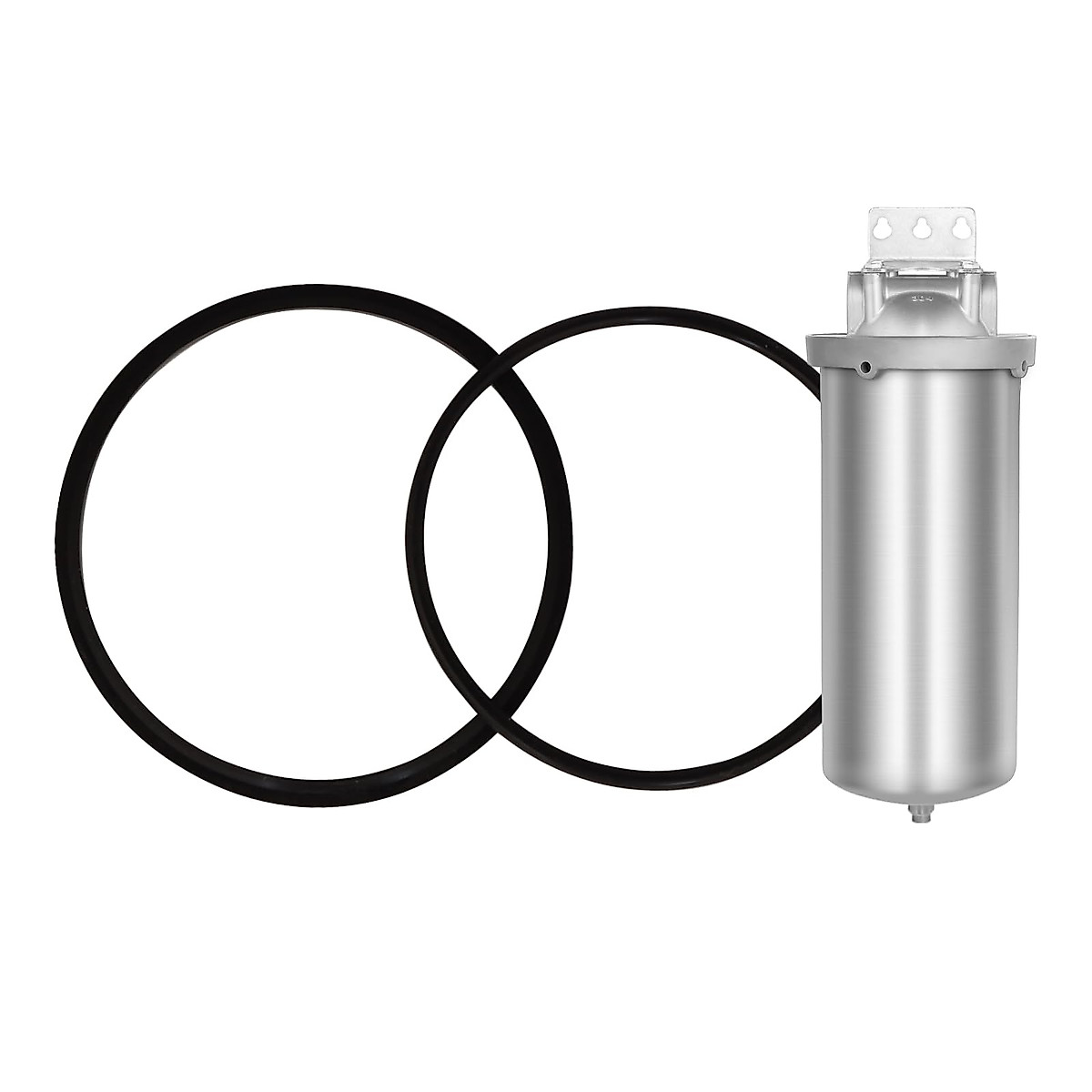 O-Ring for Water Filter Housings Diameter 4.2" O.D./4.8" O.D.Black 2 Pcs O-Ring Set