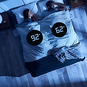 Chilipad Cube Bed Cooling System - Cooling & Heating Mattress Topper, Set Individual Bed Temperature, Sleep Enhancement, Temp Range of 60-115°F, ME Half King or TwinXL Size (38"W x 80"L), Model: CP502