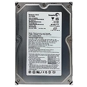 Seagate ST3400832A Barracuda 400GB 7200 RPM EIDE/IDE PATA Hard Drive. 8MB Buffer DMA/ATA-100 Ultra-3.5 Inch (Low Profile) 1.0 Inch.