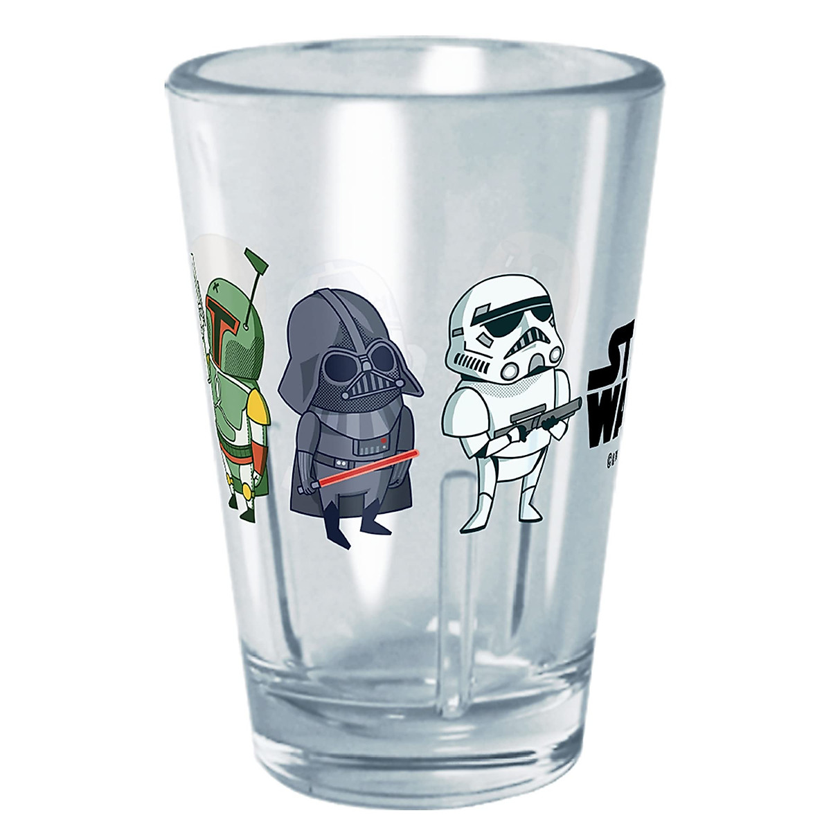 Fifth Sun Star Wars Character Doodles Tritan Shot Glass - Clear - 2 oz.