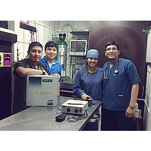 Utech PM5000V Veterinary Multi-parameters Monitor with SPO2, NIBP,Temp,ECG,PR,Resp