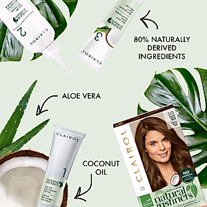 Clairol Natural Instincts Semi-Permanent Hair Dye, 6.5R Light Auburn Hair Color, 3 Count