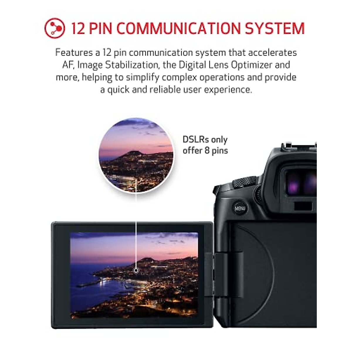 Canon EOS R RF24-105mm F4-7.1 is STM Lens Kit, Vlogging and Content Creator Camera 4K UHD, Digital Single-Lens Non-Reflex AF/AE, 0.4 Magnification, Mirrorless and Full-Frame, Compact & Lightweight