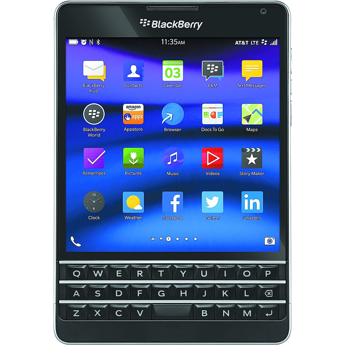 BlackBerry Passport, Black 32GB (AT&T)