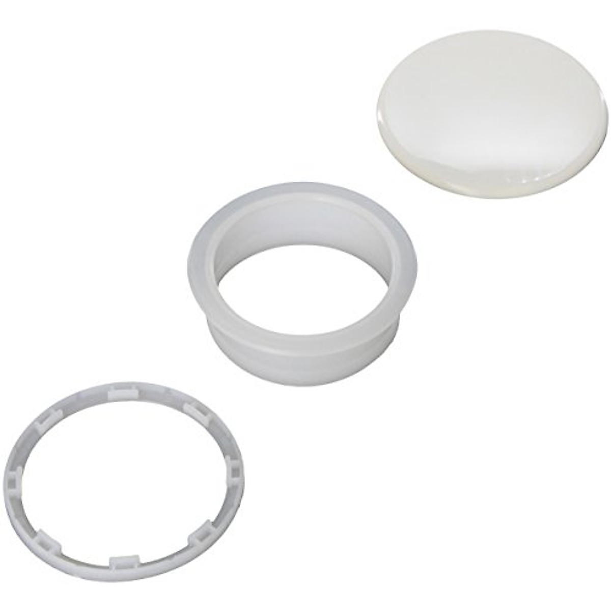 American Standard 7301540-200.0200A BOLT CAP COVER RP KIT CONC TRAPW BOWL White