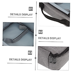 Hemobllo projector storage bag photo printer bag wireless mobile printer case photo printer storage handbags photo printer carrying case bag for printer 4k Oxford cloth Storage Box portable