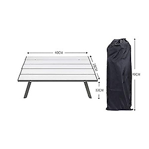 DOUBAO Aluminum Alloy Portable Table Outdoor Furniture Foldable Folding Camping Hiking Desk Traveling Outdoor Picnic mesa plegable