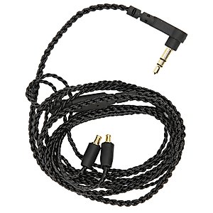 PUSOKEI Headphone Audio Cable A2DC Headphone Jack Hanging On Ear Design 3.5mm Plug for ATH CKS1100 E40 E50 E70 LS200 LS300 LS400 CKR90 CKR100 LS50 LS70
