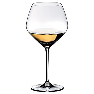Riedel Heart to Heart Chardonnay Glasses, Set of 2, Clear, 23-5/8-oz -