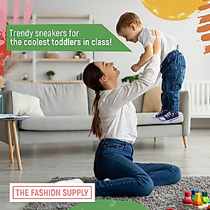 The Fashion Supply Kids Canvas Shoes for Girls & Boys - Breathable & Comfortable Boys & Girls Canvas Shoes, Yellow, Big Kid, 1