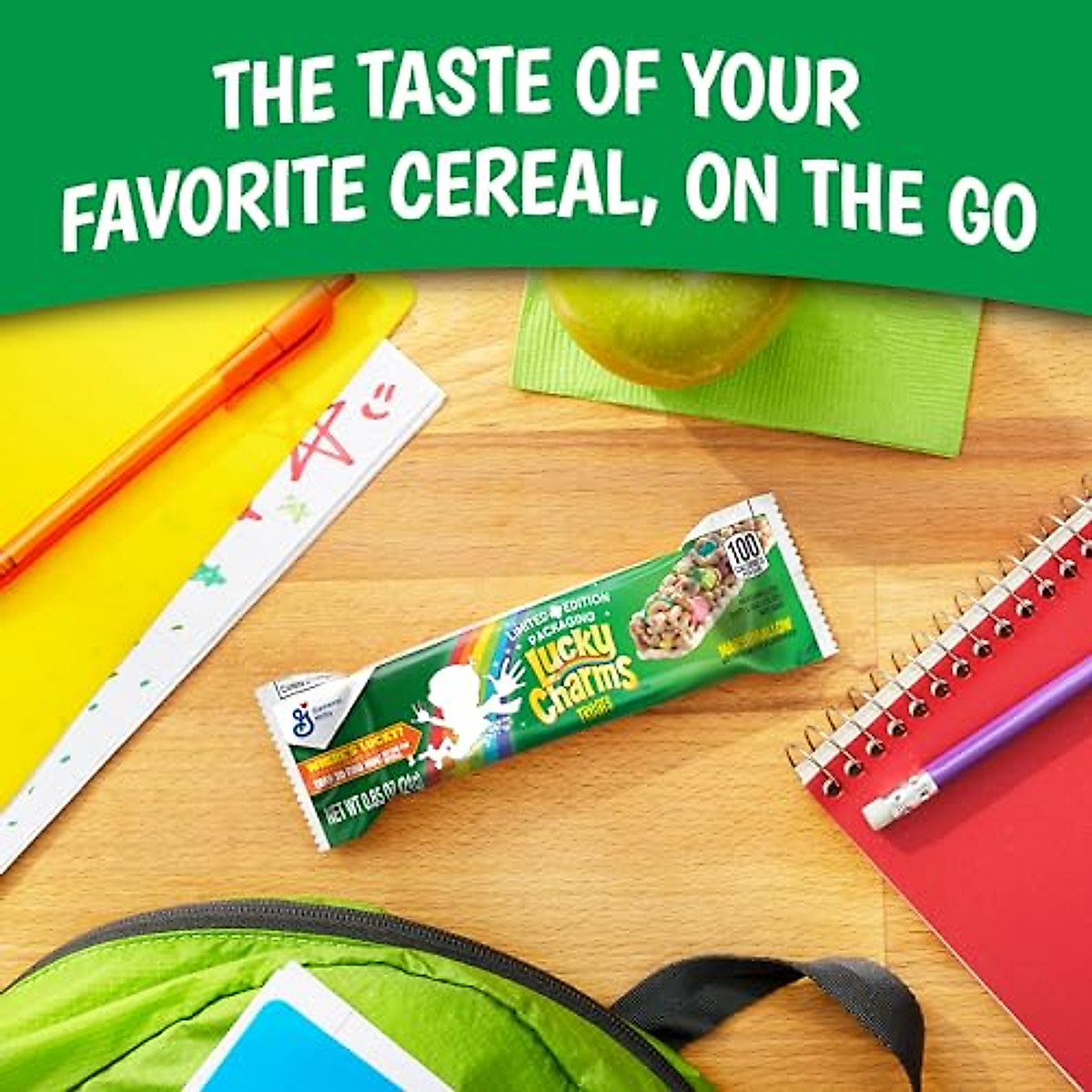 Lucky Charms Marshmallow Value Pack St. Patrick's Day Cereal Treat Bars