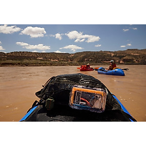 Pelican M60 Micro Case - Waterproof Case (Dry Box, Field Box) for iPhone, GoPro, Camera, Camping, Fishing, Hiking, Kayak, Beach and More (Black/Clear)