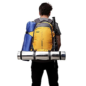 TianMai Hiking Backpack 45L Waterproof Backpack Outdoor Sport Daypack for Climbing Mountaineering Fishing Travel Cycling (Purple)