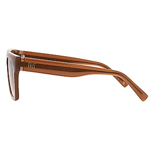 Frye Lisa Women's Square Sunglasses, Camel, 54mm