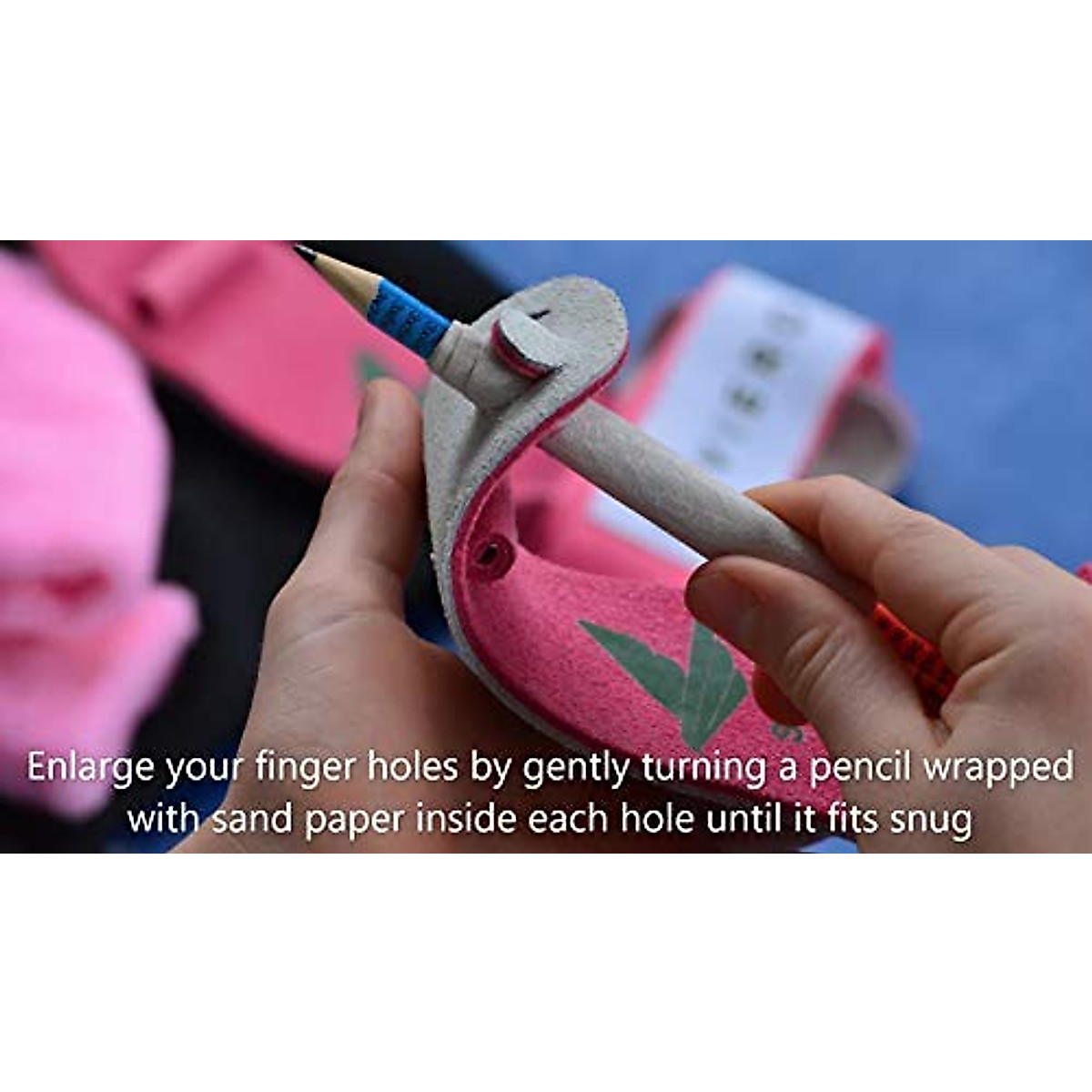 LEVIERO Gymnastics Grips Set, Grips for Gymnastics Girls, Dowel Grips with Soft Leather, Velcro Wrist Straps, and Adjustable Finger Holes, for All Ages - (White, 1)