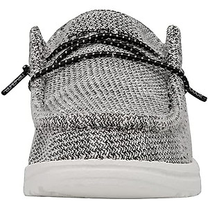 Hey Dude Boy's Wally Youth Stretch Yin Yang Size 2 | Boy’s Shoes | Boy's Lace Up Loafers | Comfortable & Light-Weight…