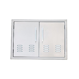 Sunstone BA-VDD30 Beveled Frame Vented Double Access Door, 30"