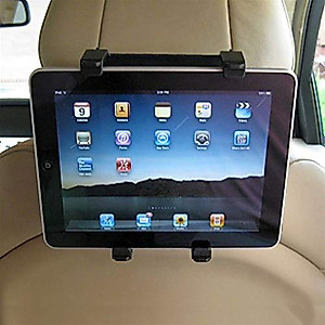 Holder Car Headrest Mount Compatible with Amazon Fire 7 (2022 Release),(2019 Release),(2017 Release) - Seat Back Cradle Rotating Tablet Dock